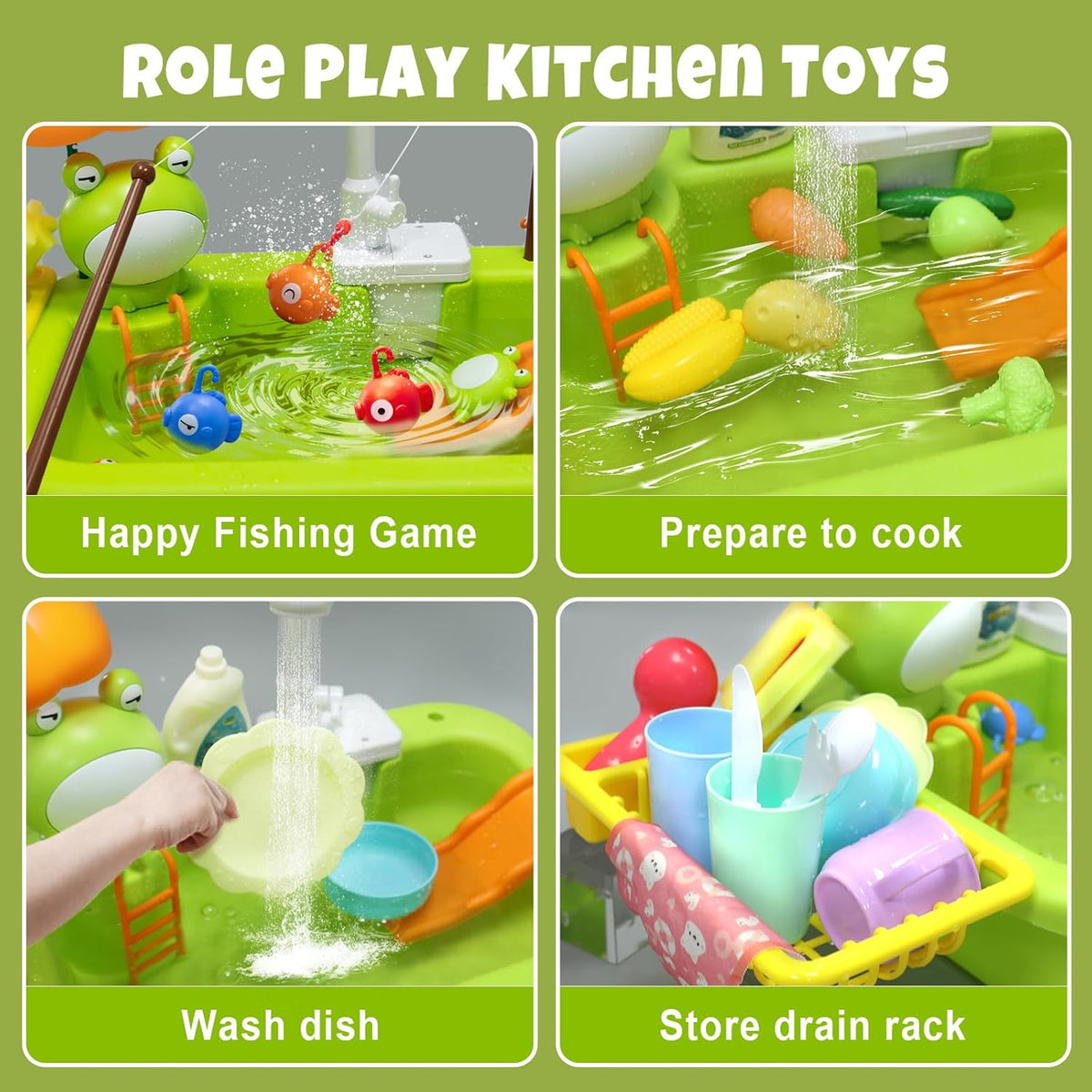 The Kiddie Concept Pretend Play Kitchen Sink Toy – Baby Hub Philippines