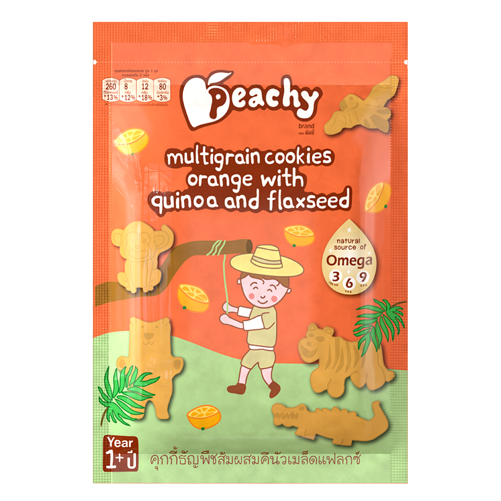Peachy Multigrain Cookies – Baby Hub Philippines