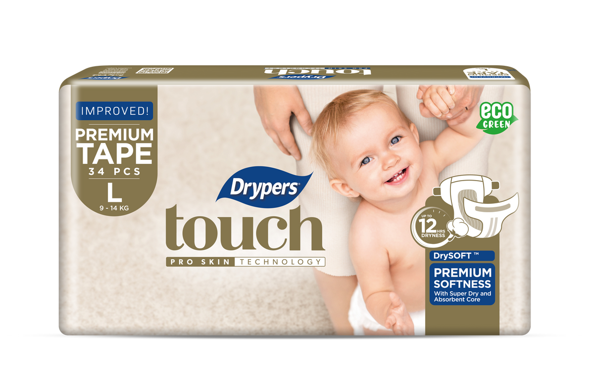 Drypers Premium Touch Tape Diapers – Baby Hub Philippines