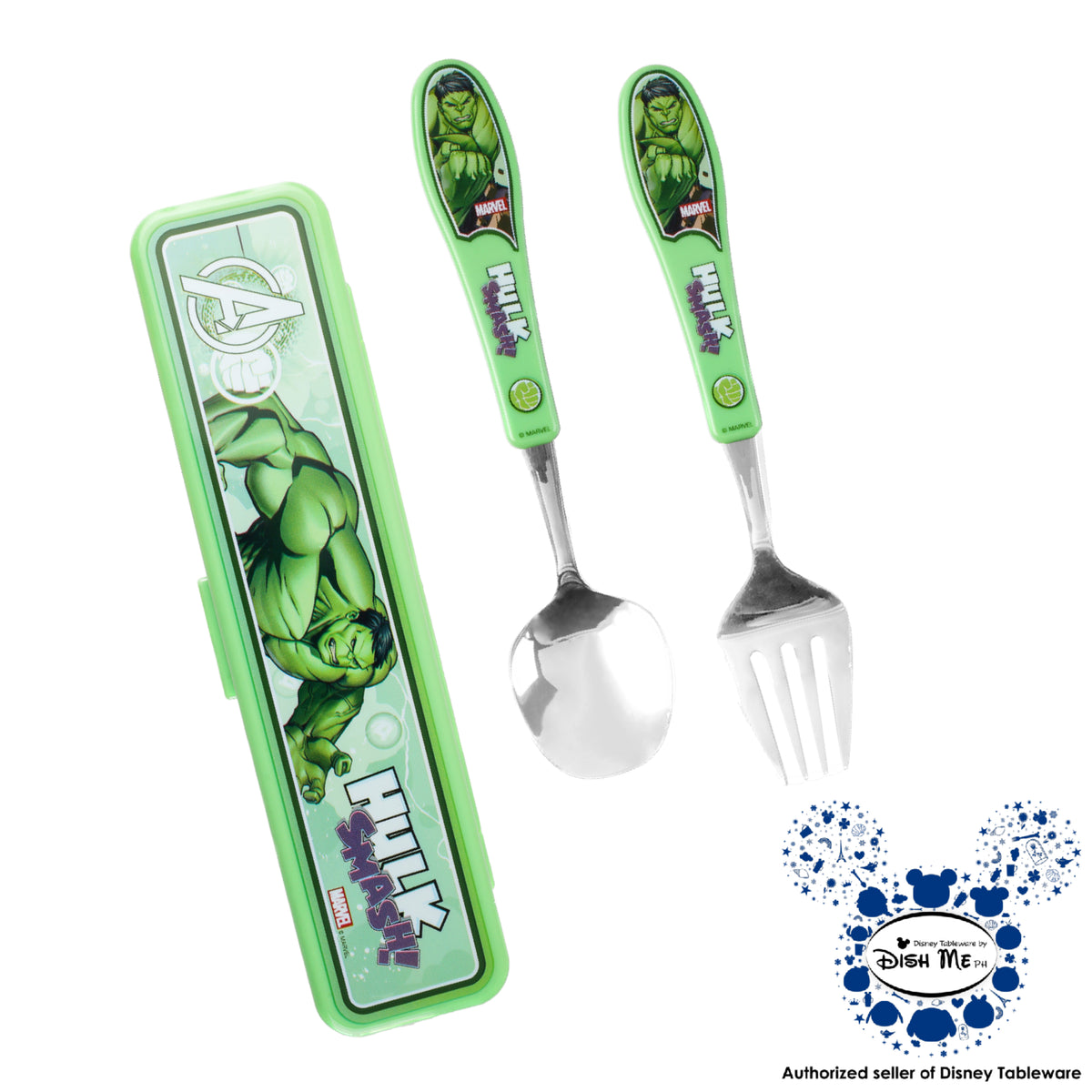 Marvel Kids Stainless Spoon & Fork Set by Dish Me PH – Baby Hub Philippines