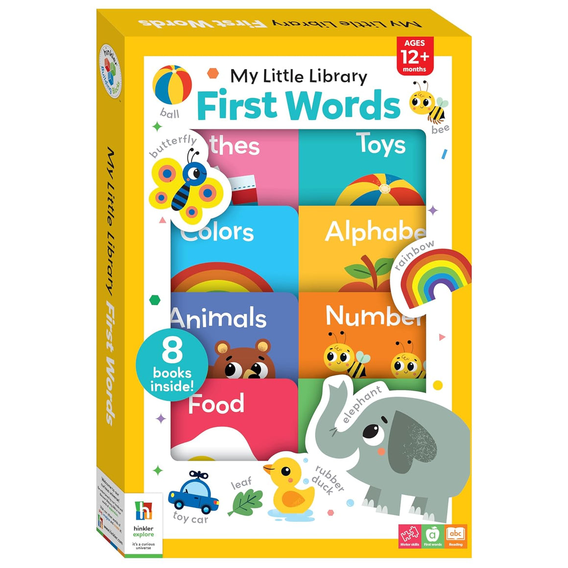 Hinkler Building Blocks My Little Library First Words – Baby Hub ...