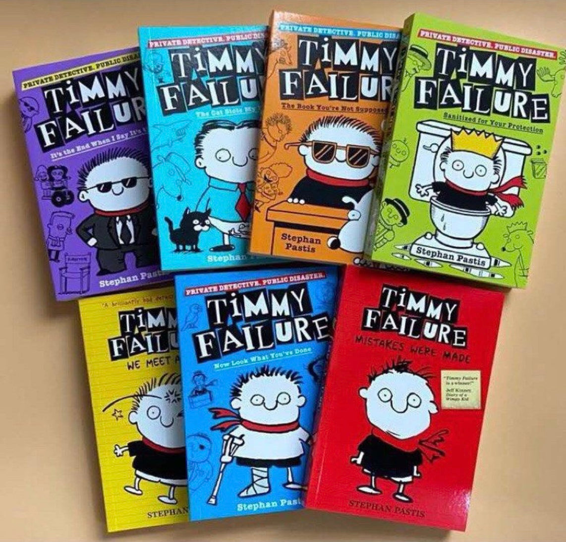 Timmy Failure’s Boxed Set (7 Books) – Baby Hub Philippines