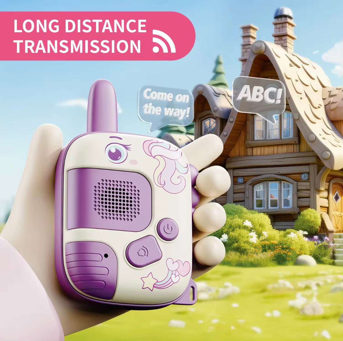 Little Fat Hugs Kids Unicorn Walkie-Talkies (2 pcs) – Baby Hub Philippines