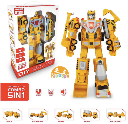 Kiddora Magnetic Transformer Robot – Baby Hub Philippines