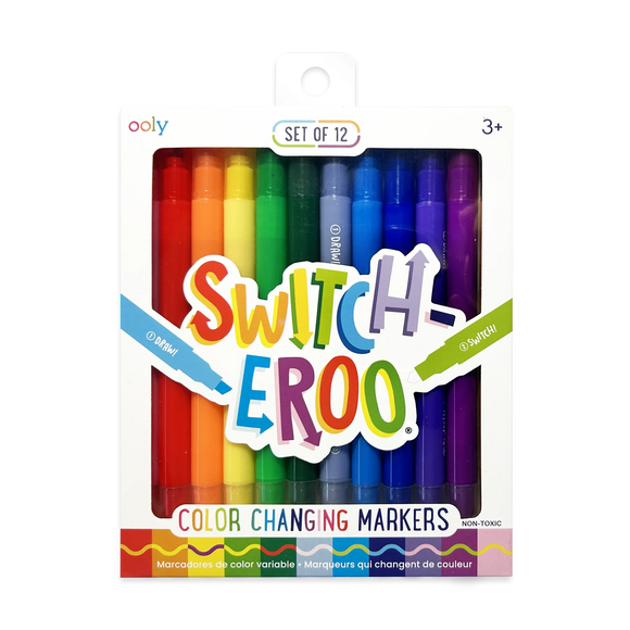 Ooly Switch-Eroo Color Changing Markers (Set of 12) – Baby Hub Philippines