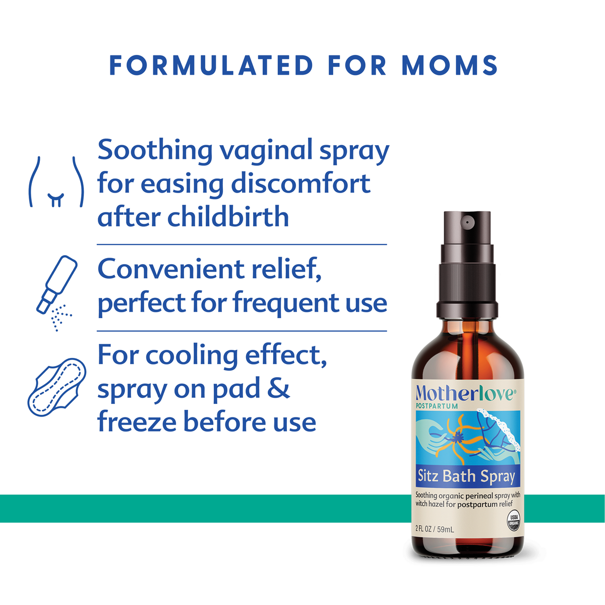 Motherlove Sitz Bath Spray 2oz – Baby Hub Philippines