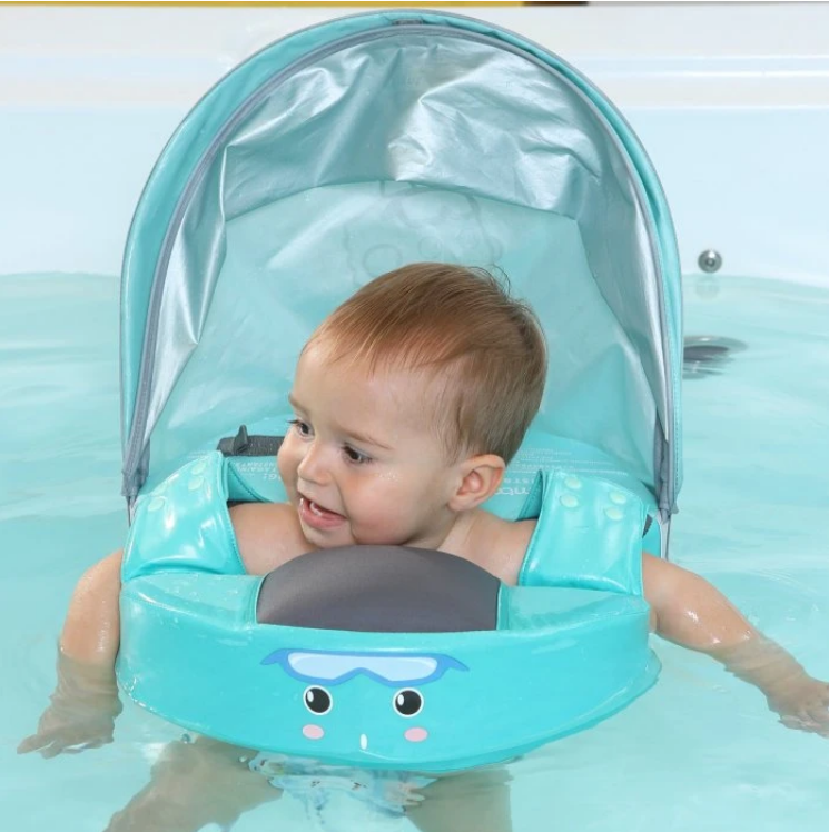 Mambobaby Air-Free Waist Type Floater with Canopy – Baby Hub Philippines