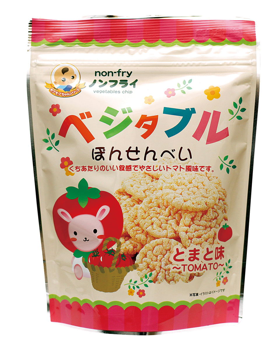 Mog Mogu Chan Tomato Vegetable Rice Cracker – Baby Hub Philippines