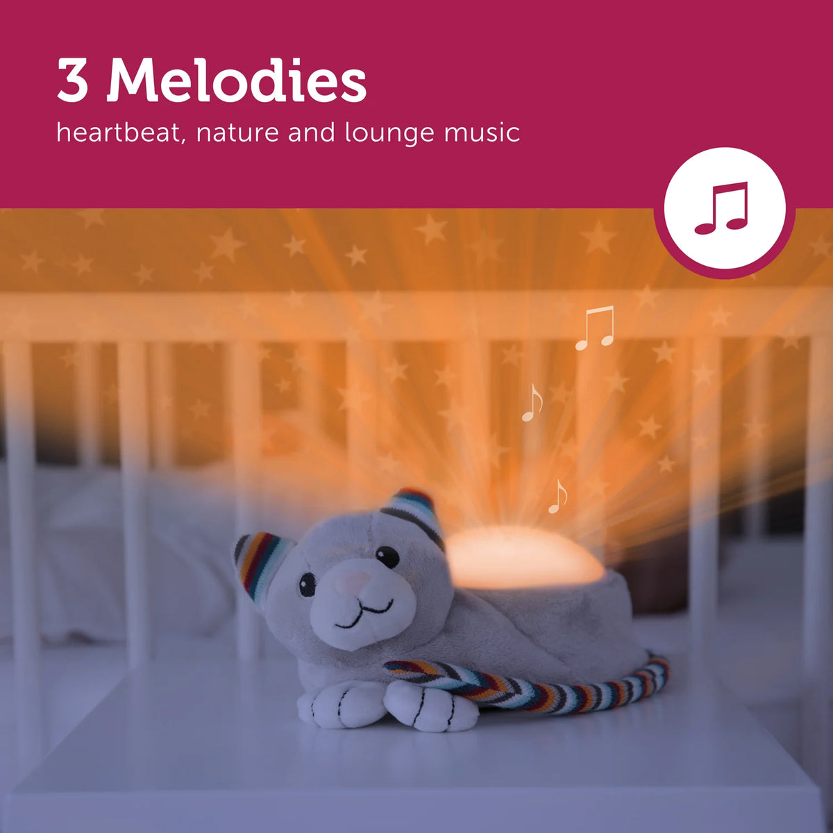 Zazu Star Projectors - Harry the Hedgehog – Baby Hub Philippines